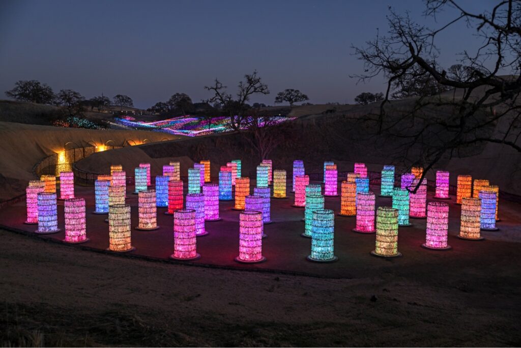 Light at Sensorio, Paso Robles, California, USA - Exhibition Expansion ...