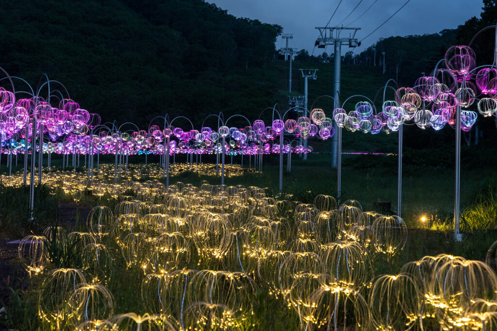 Mountain Lights, Niseko Hanazono Resort, Hokkaido, Japan (July 2024 ...