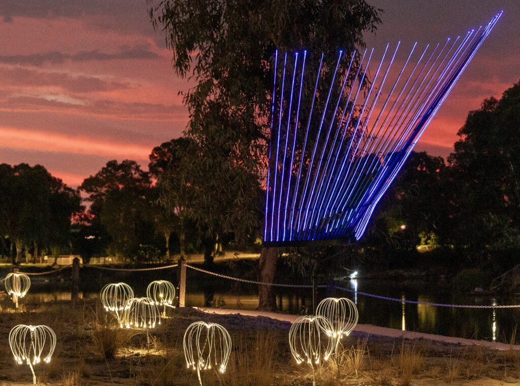 Trail of Lights - Bruce Munro Studio