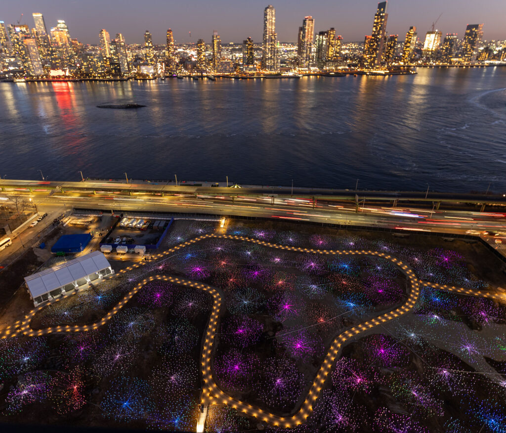 Field of Light, Manhattan, New York City, USA - Bruce Munro Studio